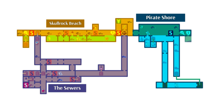 Area Maps - Monster Boy and the Cursed Kingdom Walkthrough - Neoseeker