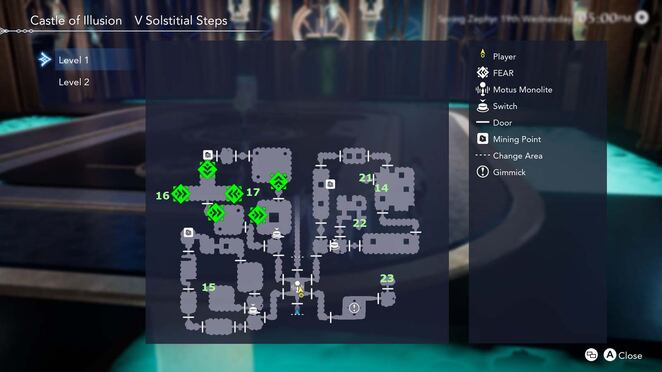 Castle of Illusion Map - Harvestella Walkthrough - Neoseeker