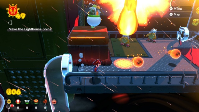 Pipe Path Tower - All Cat Shine Locations - Bowser's Fury Walkthrough ...