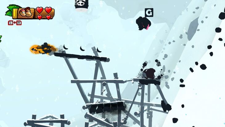 6-6 Cliffside Slide - Donkey Kong Country: Tropical Freeze Walkthrough ...