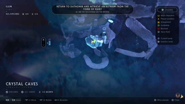 Ilum - Find a Kyber Crystal - Star Wars: Jedi Fallen Order Walkthrough ...