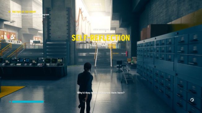 Side Quest: Self-Reflection - Control Walkthrough - Neoseeker