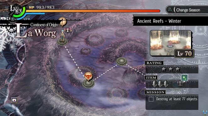 Legend of Nayuta - Ancient Reefs - Winter Walkthrough - The Legend of ...