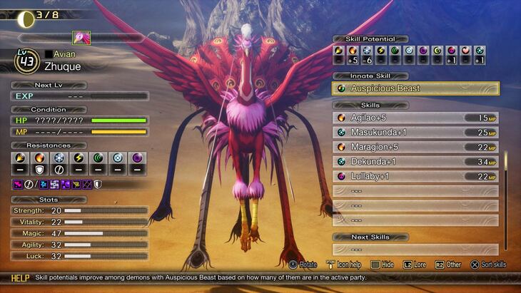 Zhuque Punishing Foe Guide - Shin Megami Tensei V: Vengeance - Neoseeker