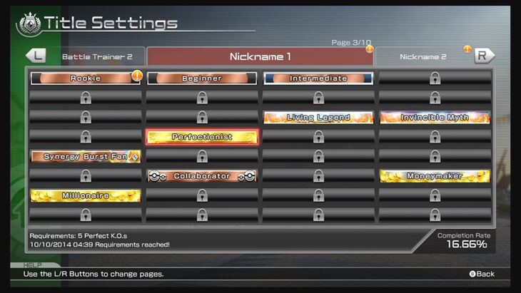 Profile Settings - Pokkén Tournament DX Walkthrough - Neoseeker