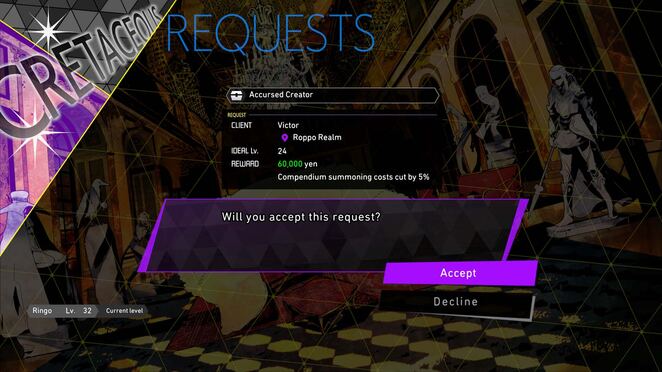 Accursed Creator Request Guide - Soul Hackers 2 - Neoseeker