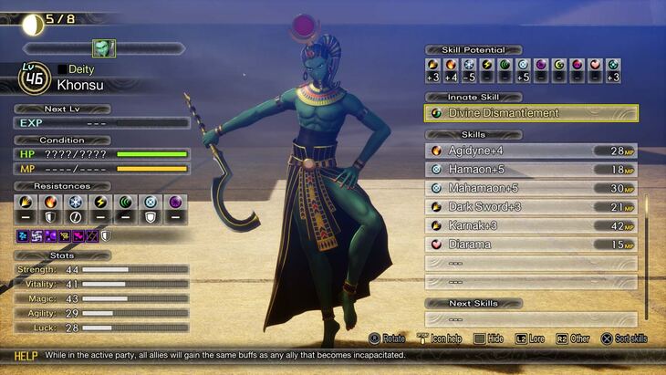 Khonsu (Vengeance) Boss Guide - Shin Megami Tensei V: Vengeance - Neoseeker