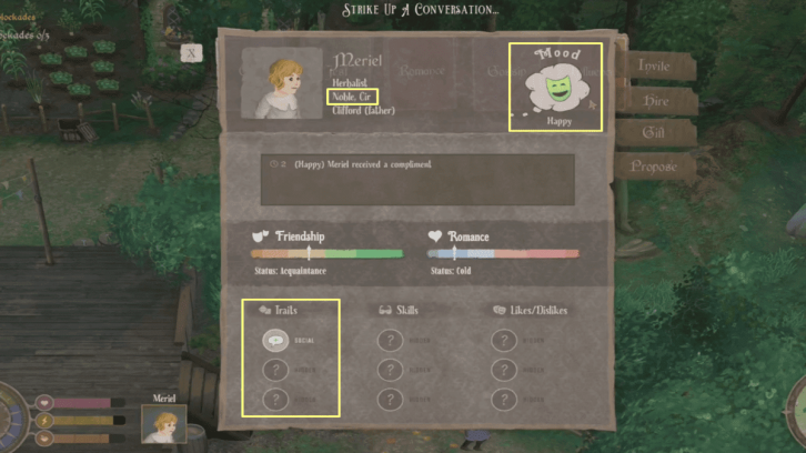 Mirthwood Relationships Guide - Neoseeker