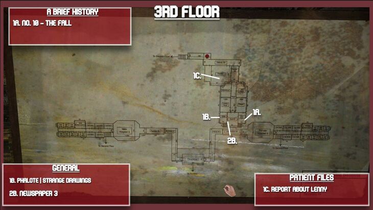 ASYLUM All Collectibles Location (Index Map) Guide - Neoseeker