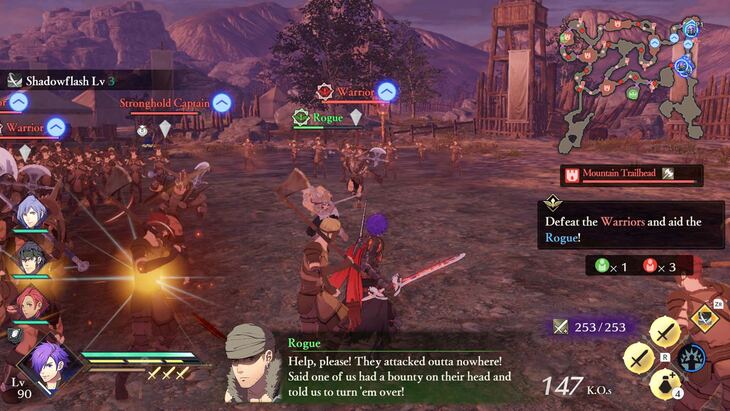 The Ashen Wolves' Reunion Paralogue Guide - Fire Emblem Warriors: Three ...