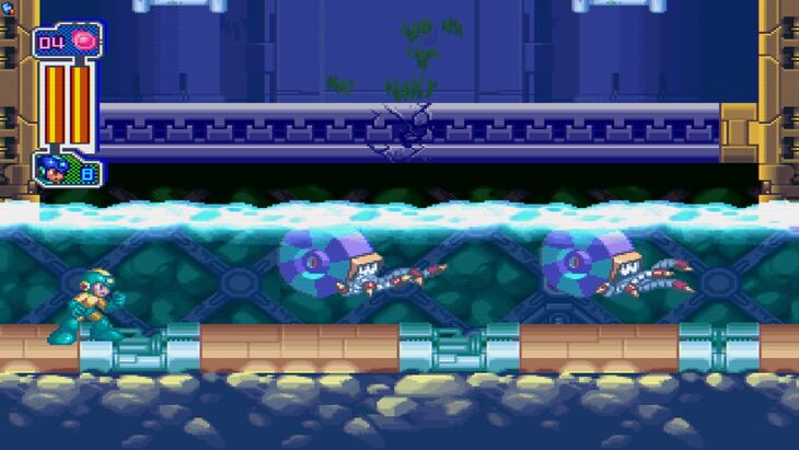 Aqua Man (B) - Mega Man Legacy Collection 2 Walkthrough - Neoseeker