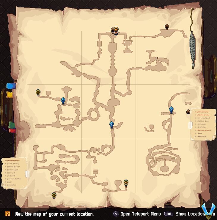 Chained Echoes - All Ograne Grottos Reward Board Guide - Neoseeker