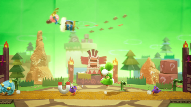 The Tin-Can Condor - Yoshi's Crafted World Walkthrough - Neoseeker