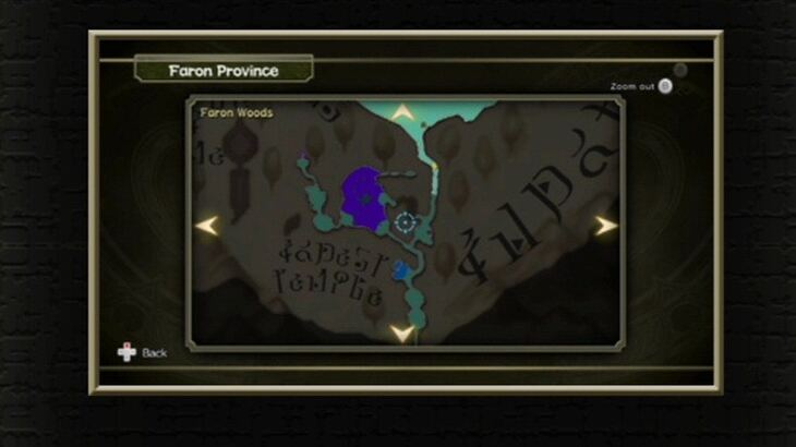 Map Screen - The Legend of Zelda: Twilight Princess HD Walkthrough ...