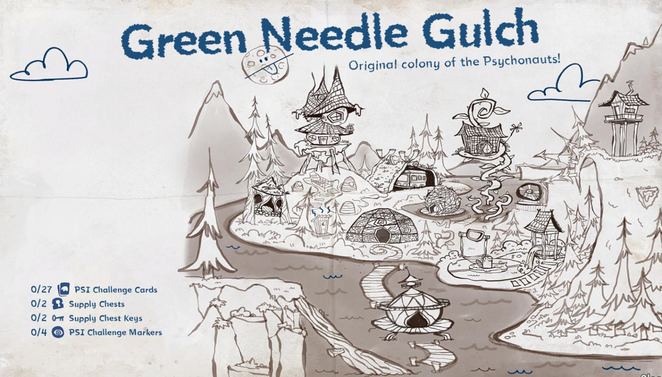 Green Needle Gulch - Psychonauts 2 Walkthrough - Neoseeker