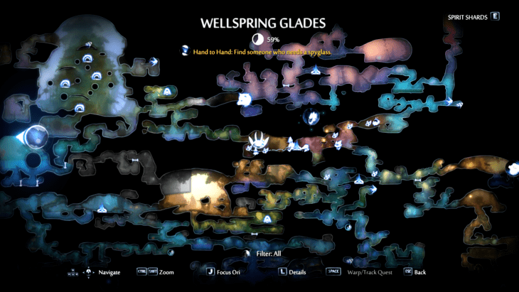 Hand to Hand - Ori and the Will of the Wisps Walkthrough - Neoseeker