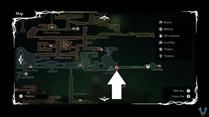 Verdania - Hollow Knight: Silksong Walkthrough - Neoseeker