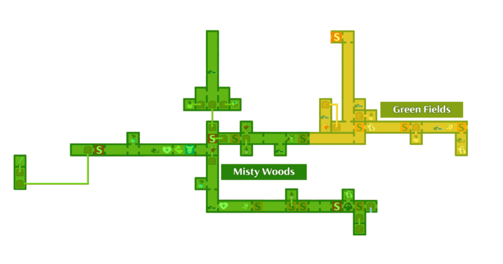 Area Maps - Monster Boy and the Cursed Kingdom Walkthrough - Neoseeker