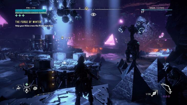 The Forge of Winter - Horizon: Zero Dawn - The Frozen Wilds Walkthrough ...