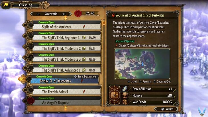 Unicorn Overlord - Bridge SE of Bastoritza Walkthrough - Neoseeker