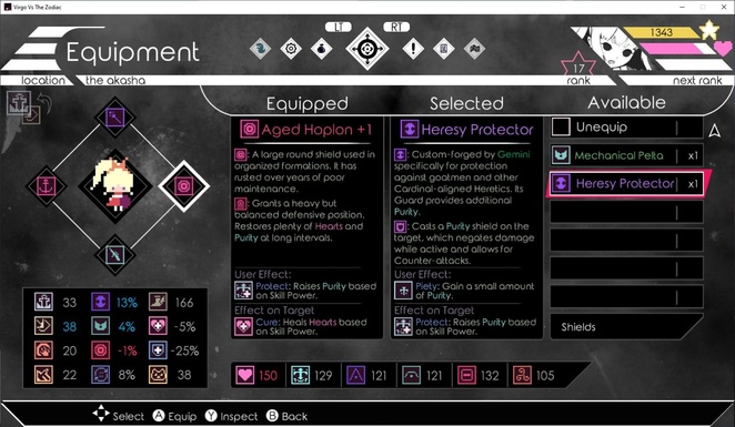 Equipment - Virgo Versus The Zodiac Walkthrough - Neoseeker