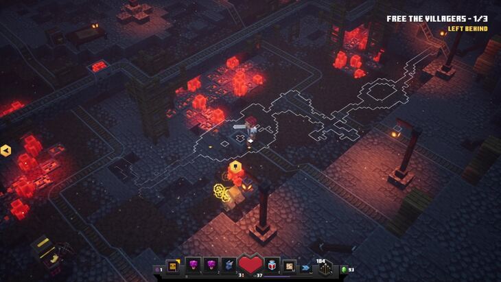 Redstone Mines Walkthrough - Minecraft Dungeons - Neoseeker