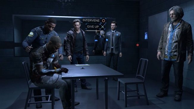 Walkthrough: The Interrogation - Detroit: Become Human - Neoseeker