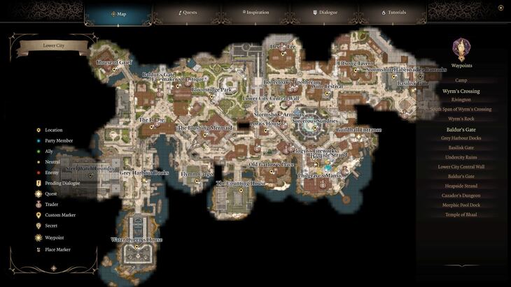 Exploring the Lower City - Baldur's Gate 3 Walkthrough - Neoseeker