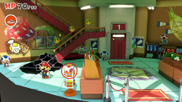 Paper Mario: Origami King - Overlook Tower Walkthrough - Paper Mario ...