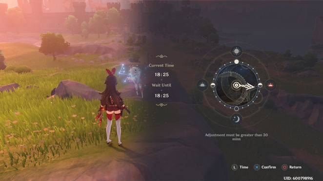 Genshin Impact - Menu Options - Neoseeker