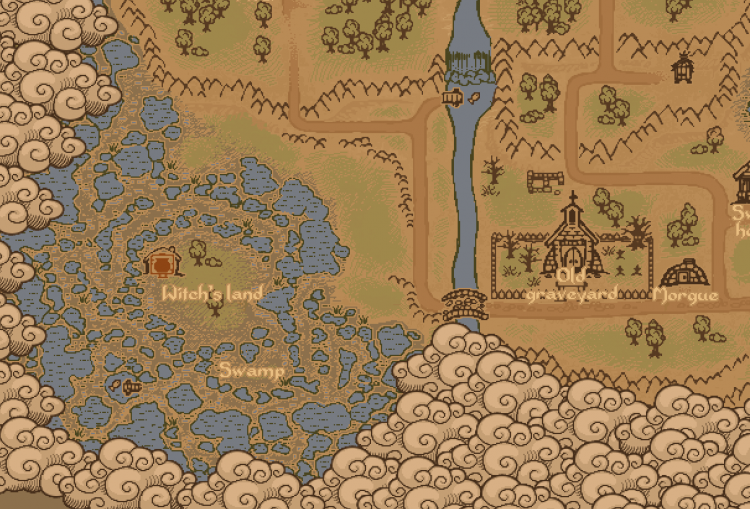 Location: Swamp - Graveyard Keeper Walkthrough - Neoseeker