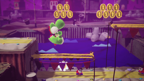 Worlds-Pirate Pier - Yoshi's Crafted World Walkthrough - Neoseeker
