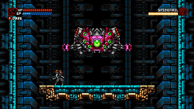 Chapter 10 - Spiderail - Cyber Shadow Walkthrough - Neoseeker