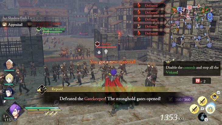 Chapter 8: Quelling the Rebellion Guide - Fire Emblem Warriors: Three ...