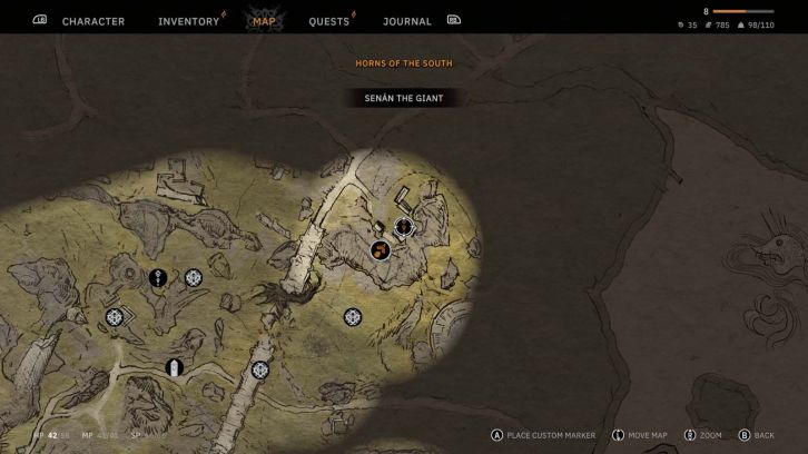 Senán The Giant Bounty Guide - Tainted Grail: The Fall of Avalon ...