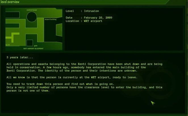 Flight Zero - Level 1: Intrusion - Hacker Evolution: Untold Walkthrough ...