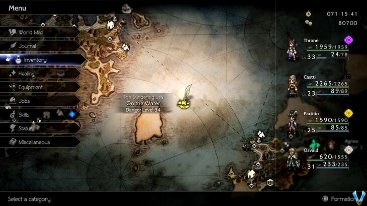 Octopath Traveler II - Scent of Commerce Tropu'hopu Route Walkthrough ...