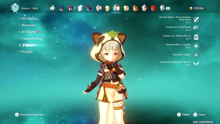 Genshin Impact - Sayu Guide - Neoseeker