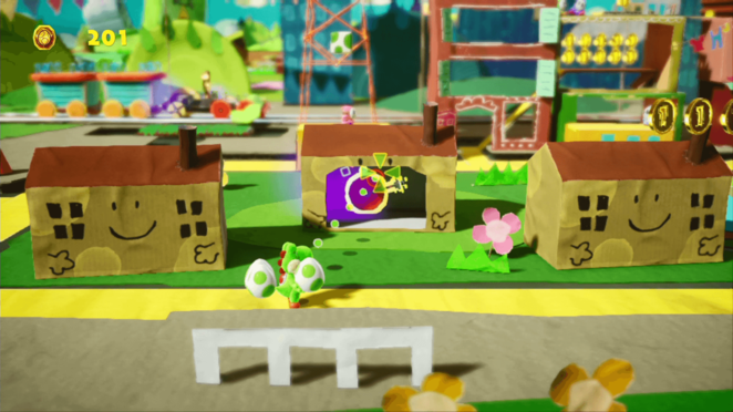 Rail-Yard Run - Yoshi's Crafted World - Neoseeker