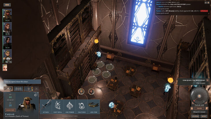 Gem Quest The Monastery walkthrough - Solasta: Crown of the Magister ...