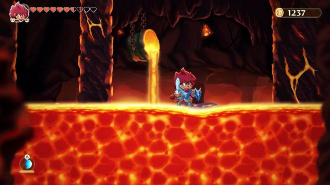 The Volcano - Monster Boy and the Cursed Kingdom Walkthrough - Neoseeker