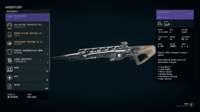 miscellaneous/Peacemaker - Starfield Walkthrough - Neoseeker