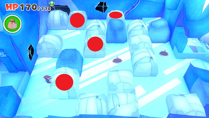 Paper Mario: Origami King - Ice Vellumental Mountain Walkthrough ...