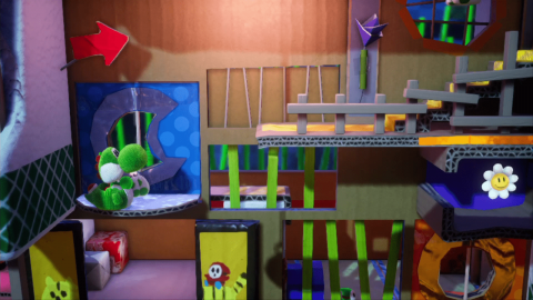 Worlds-Deceptive Doors - Yoshi's Crafted World Walkthrough - Neoseeker
