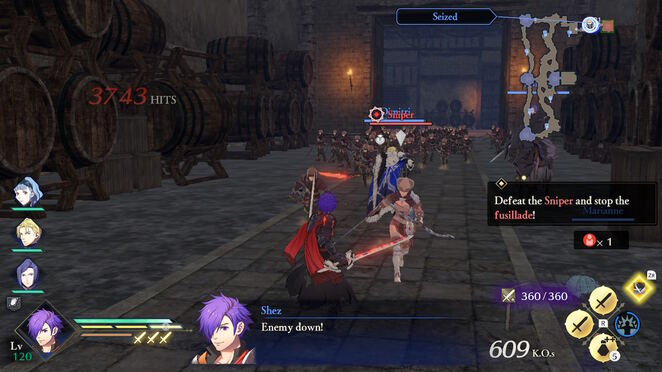 Chapter 12: The Bandit Stronghold Guide - Fire Emblem Warriors: Three ...