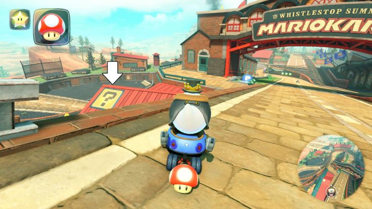 Whistlestop Summit Hidden ? Panels - Mario Kart World Walkthrough ...
