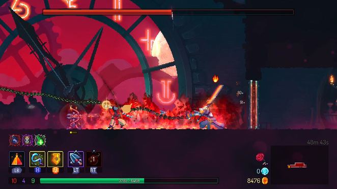 Clock Room - How to Defeat the Time Keeper Boss - Dead Cells ...