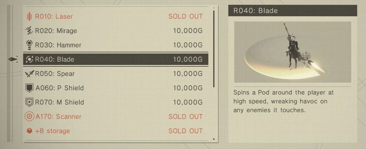 Pod Programs - NieR: Automata Walkthrough - Neoseeker