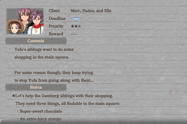 Ys IX: Monstrum Nox - Gamberg Family Errand - Neoseeker