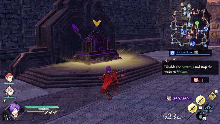 Chapter 7: The Liberation of Fhirdiad Guide - Fire Emblem Warriors ...